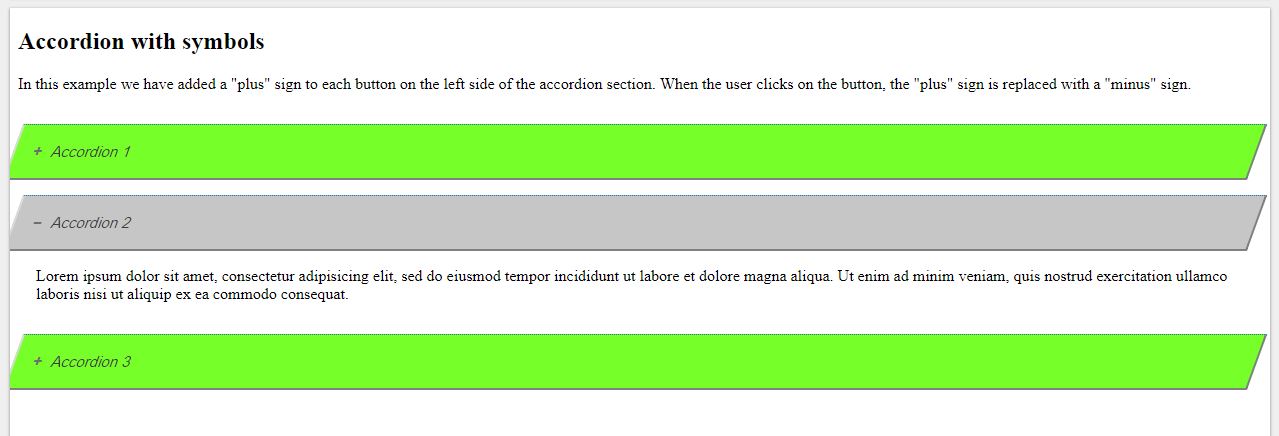 rashid jorvee blog: Accordion using simple html and css