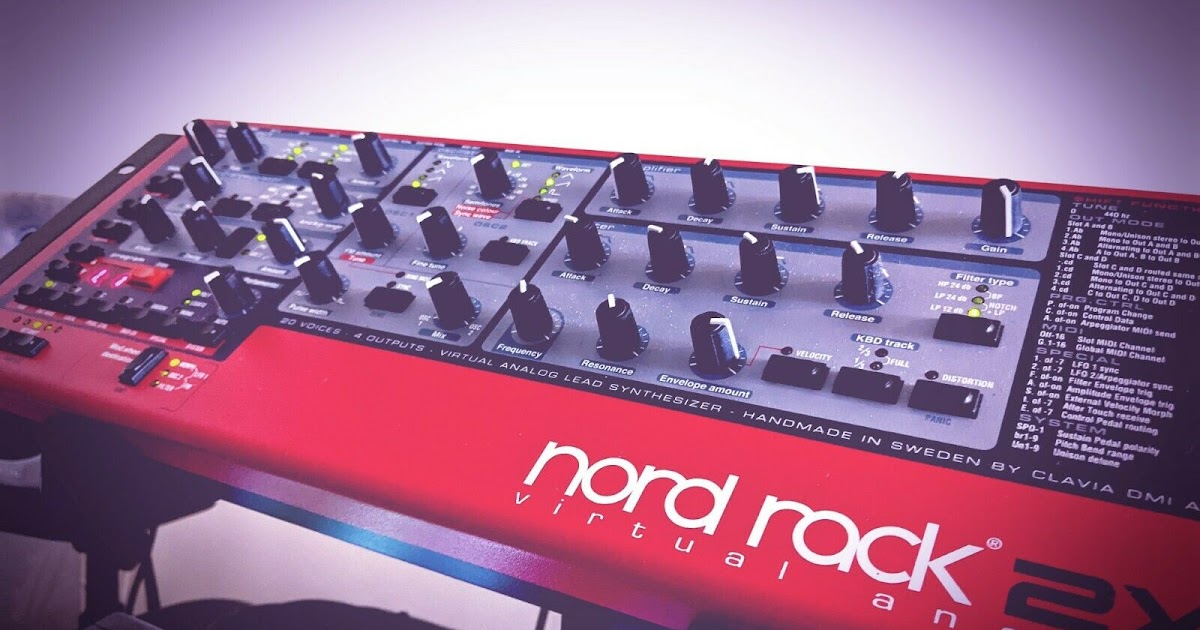 MATRIXSYNTH: Nord Lead 2X Rack Synth