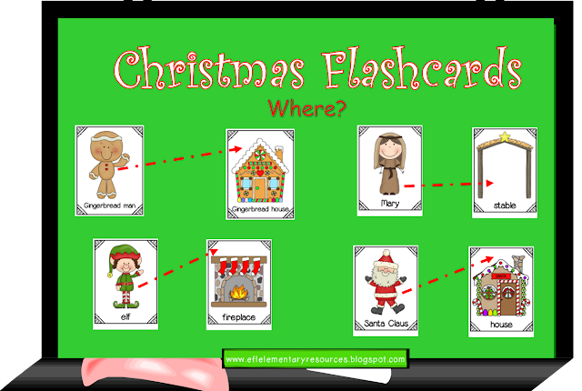 EFL Elementary Teachers: Christmas Flashcards