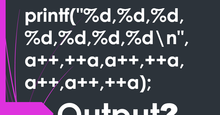 What is difference between postfix a++ and prefix ++a? - V4learn