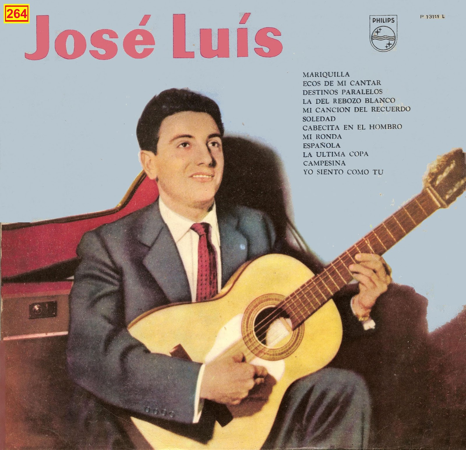 MUSICOTECA ALAY: JOSÉ LUIS - JOSÉ LUIS Y SU GUITARRA (1960) LP