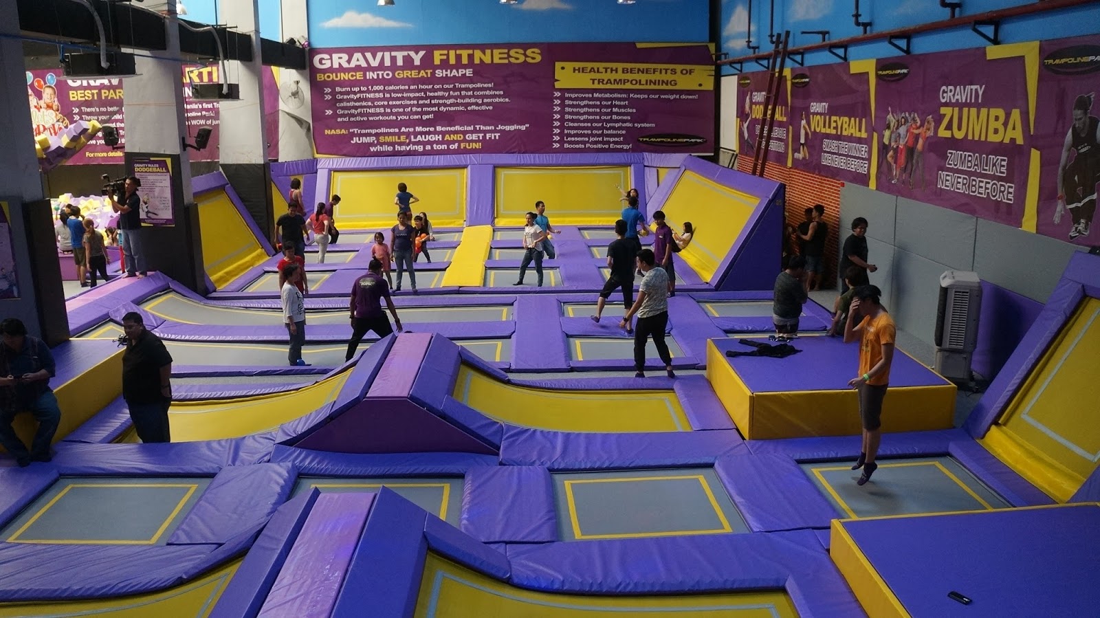 Trampoline Park Zero Gravity Zone: For That Sweaty Yet Fun-Filled and Adrenaline-Pumping ...