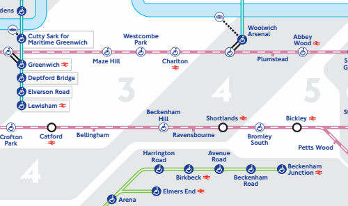Thameslink Tube Map