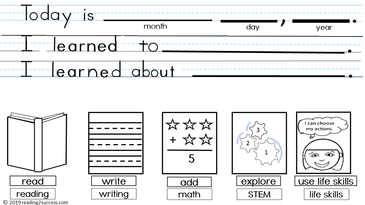 Reading2success: Great Way to Introduce Journal Writing - 4 Weeks of ...