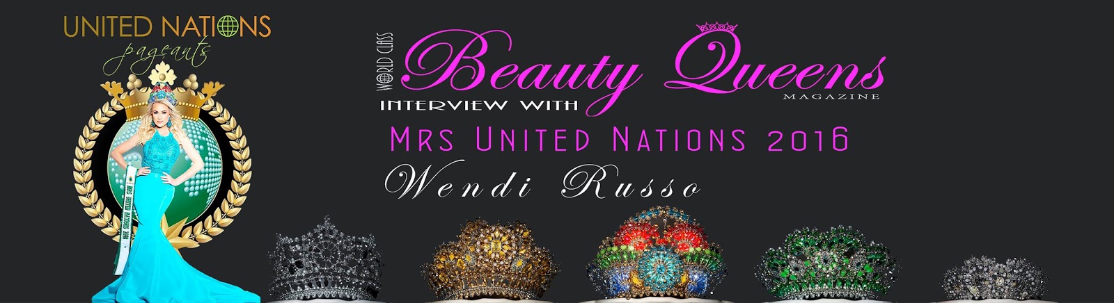 United Nations Pageants : Mrs United Nations 2016, Wendi Russo in World ...