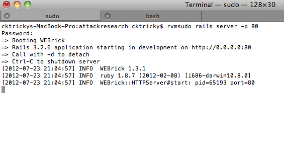 Basics of Rails Part 1 Carnal0wnage - Blog Carnal0wnage Blog
