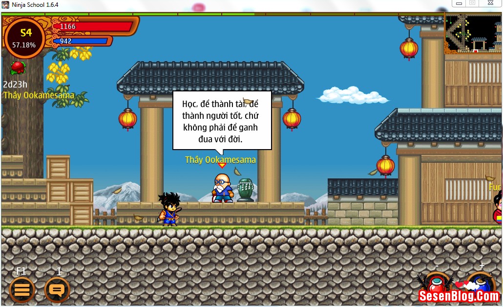 Kinh Nghiệm Chơi Ninja School Đẳng Cấp Của Một Game Thủ