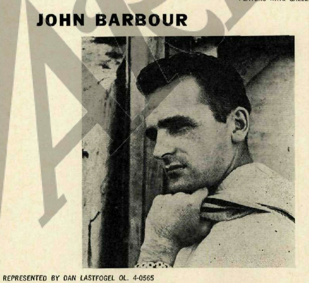 Classic Television Showbiz: An Interview with John Barbour - Part One