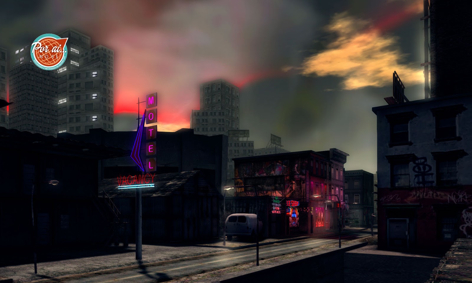 # 58 - Dead End City - Dark Urban Roleplay | Explorando o Metaverso do SL