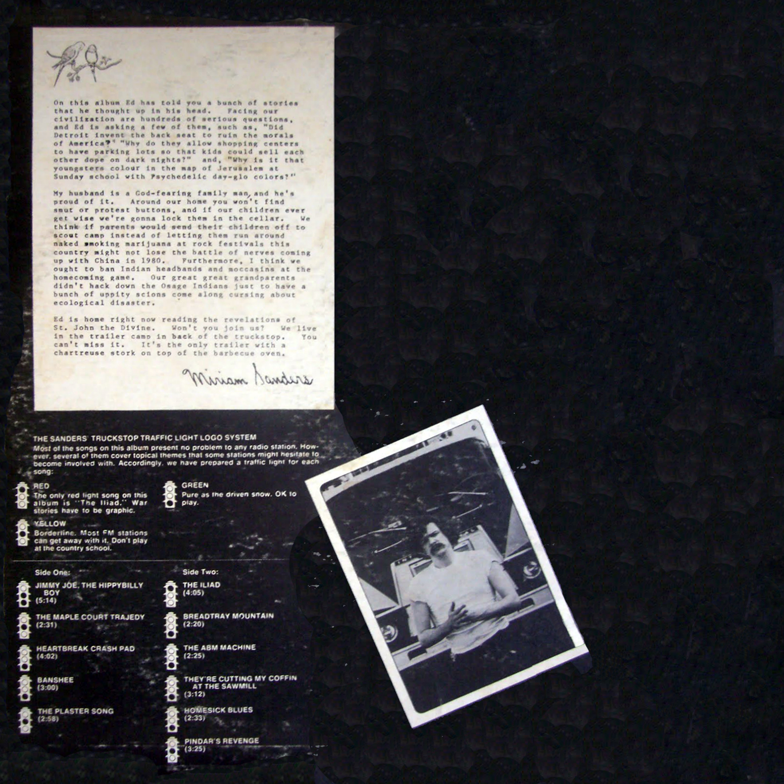 Vintage Stand-up Comedy: Ed Sanders – Sanders' Truckstop 1969