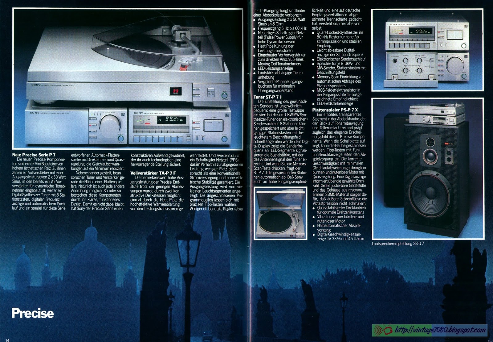 Vintage 70 80: Sony 35 - Catálogo 3 de 1980