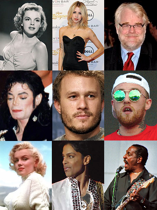 A look at celebrity drug addictions and how Rehab saved them