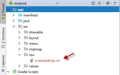 Android, Self-Signed Certificates and OkHttp ~ Ocean Airdrop