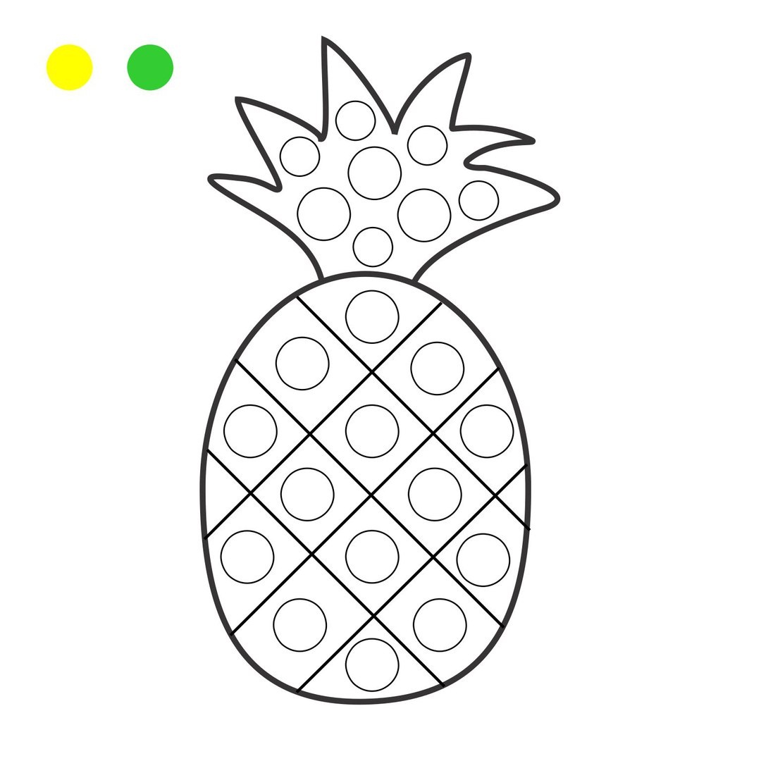 Fichas para pintar con los dedos | Materiales Educativos para Maestras