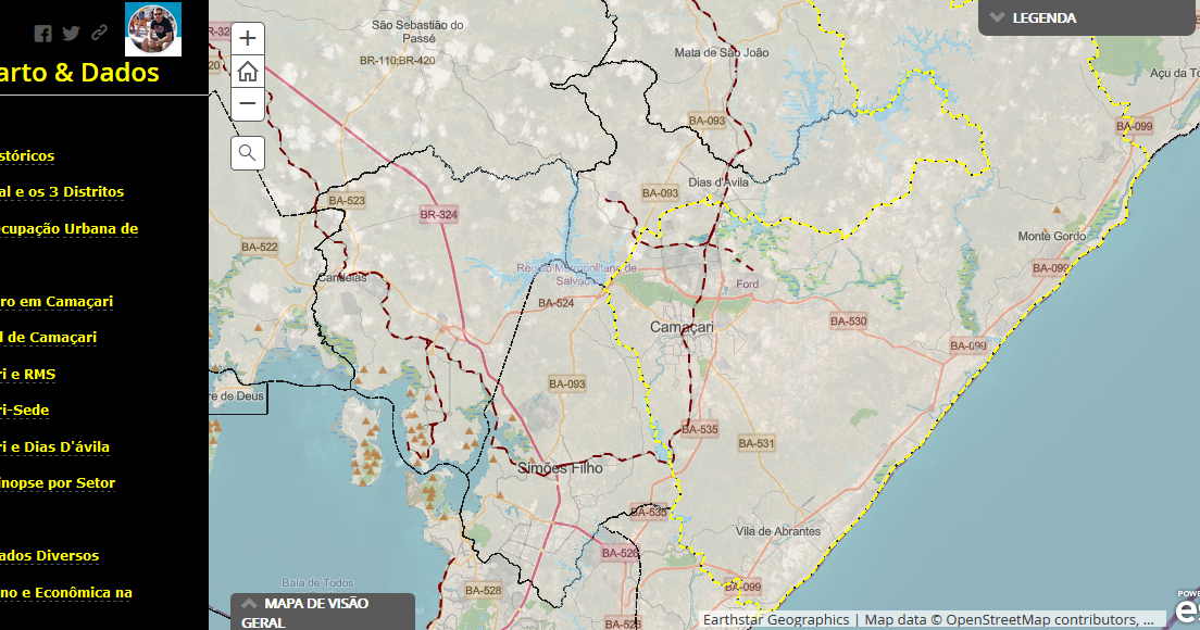 Camaçari - Carto e Dados