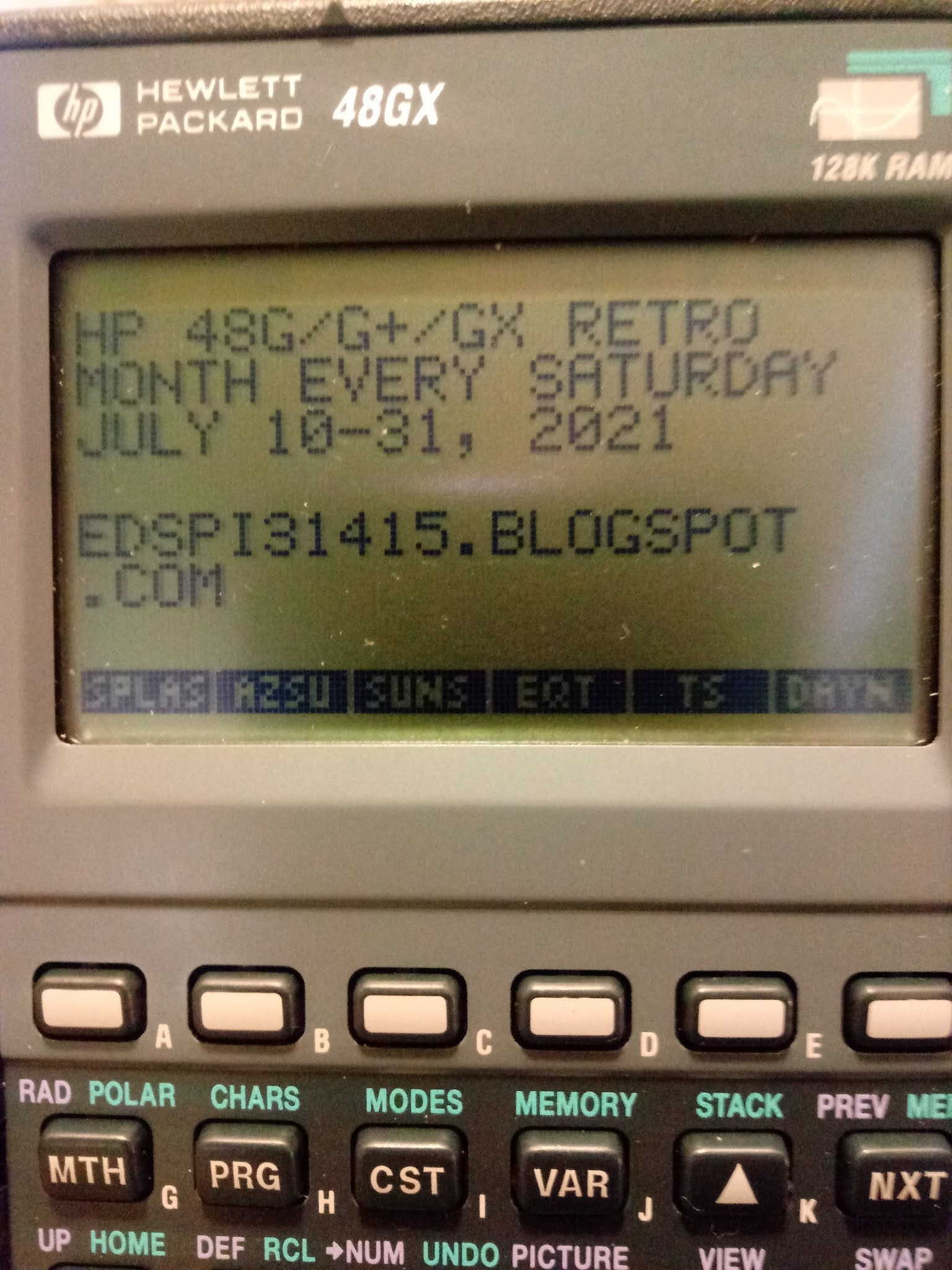 Eddie's Math and Calculator Blog: HP 48G: Business Applications