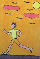 plasticaasorey: COMPONIENDO CON LA GAMA CÁLIDA EN 1º DE E.S.O.