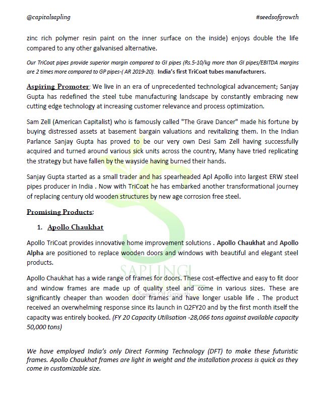 Apollo TriCoat- Three Steps Ahead