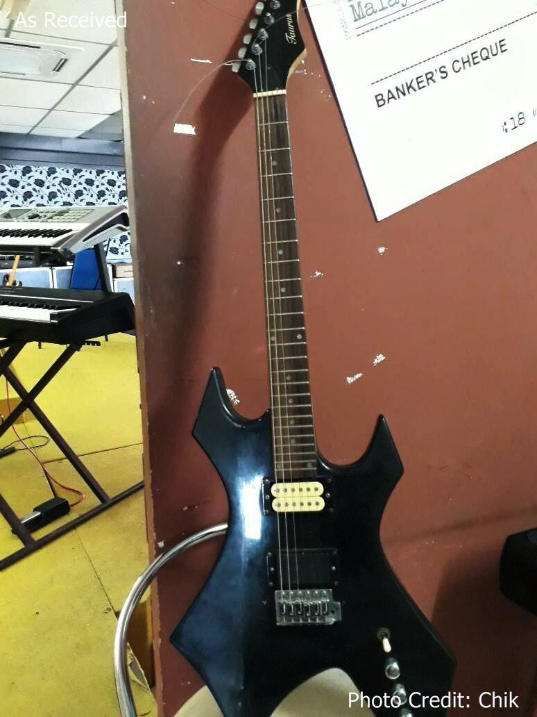 CA Guitar Repair Blog: Taurus Warlock Copy