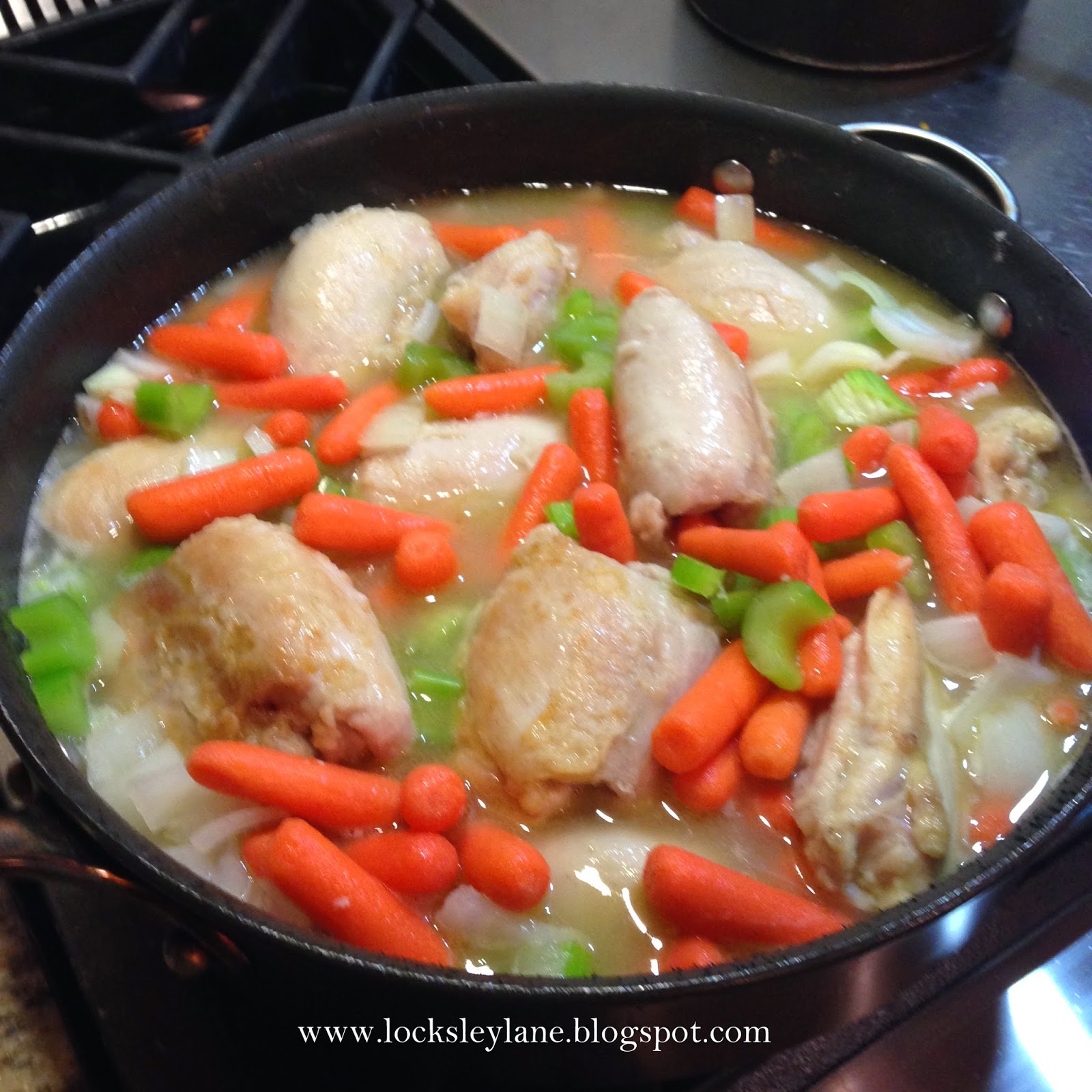 Locksley Lane: Chicken In The Pot - Quick And Easy Meal