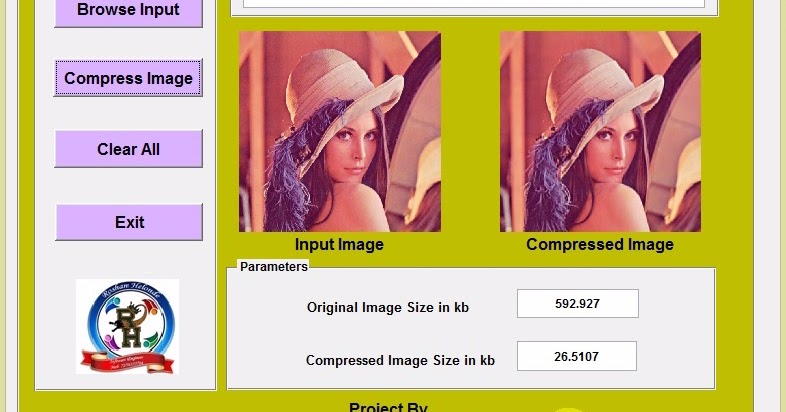 Lossless Image Compression Using Image Processing Matlab Project with Source Code ~ Matlab ...
