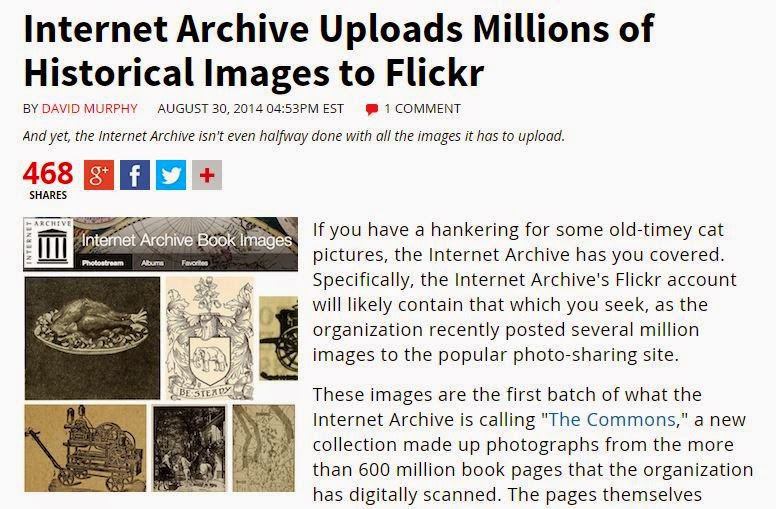 UpFront with NGS: Internet Archive Creates a Virtual Visual Feast on ...