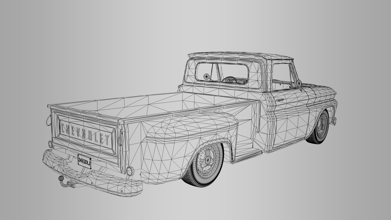 Chevrolet C10 Stepside 1966 | Layth Jawad