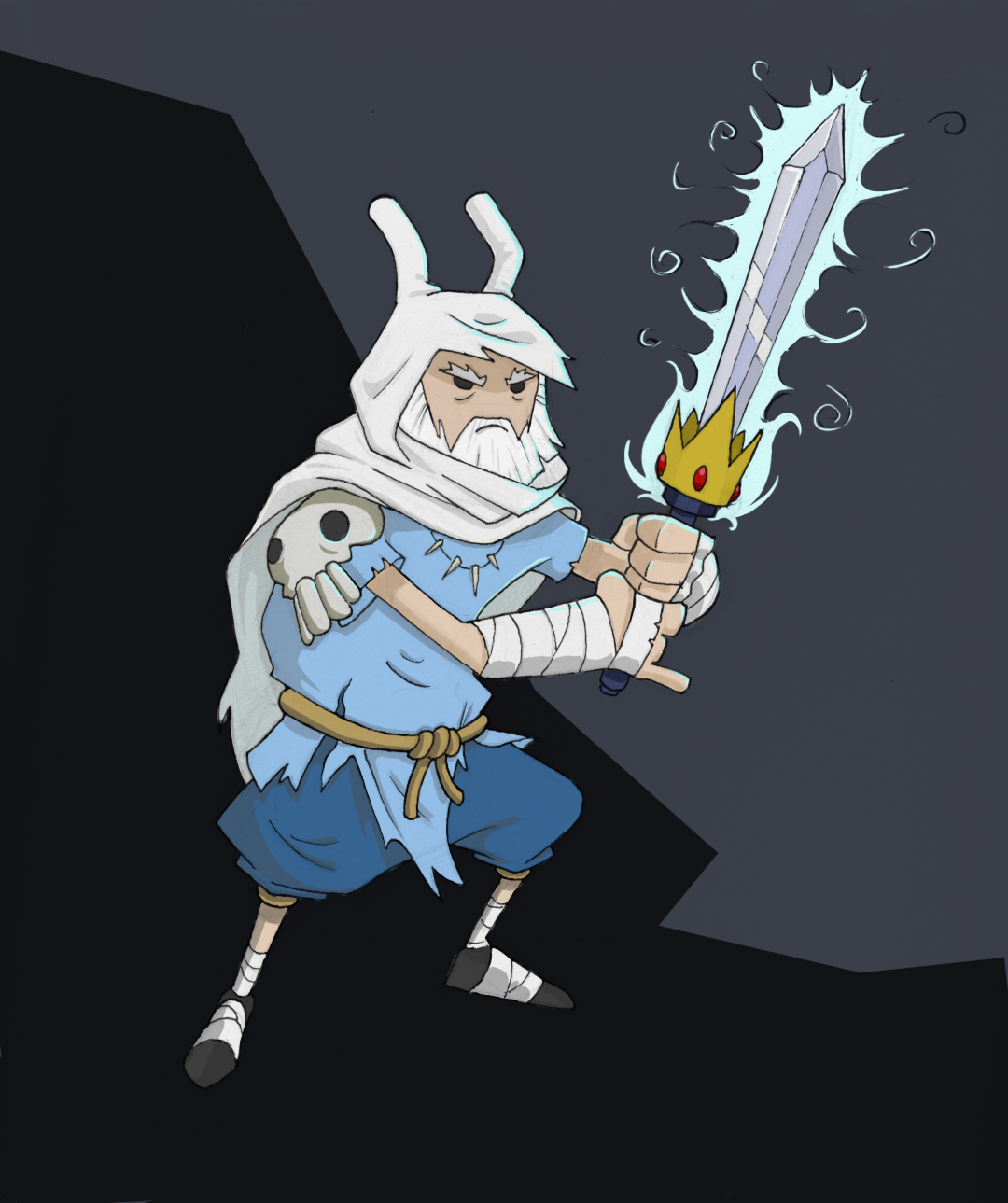 Blood, Ink & Mike Believe: Old man Fin