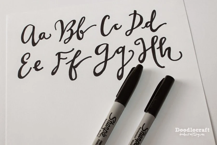 How to Fake Script Calligraphy!