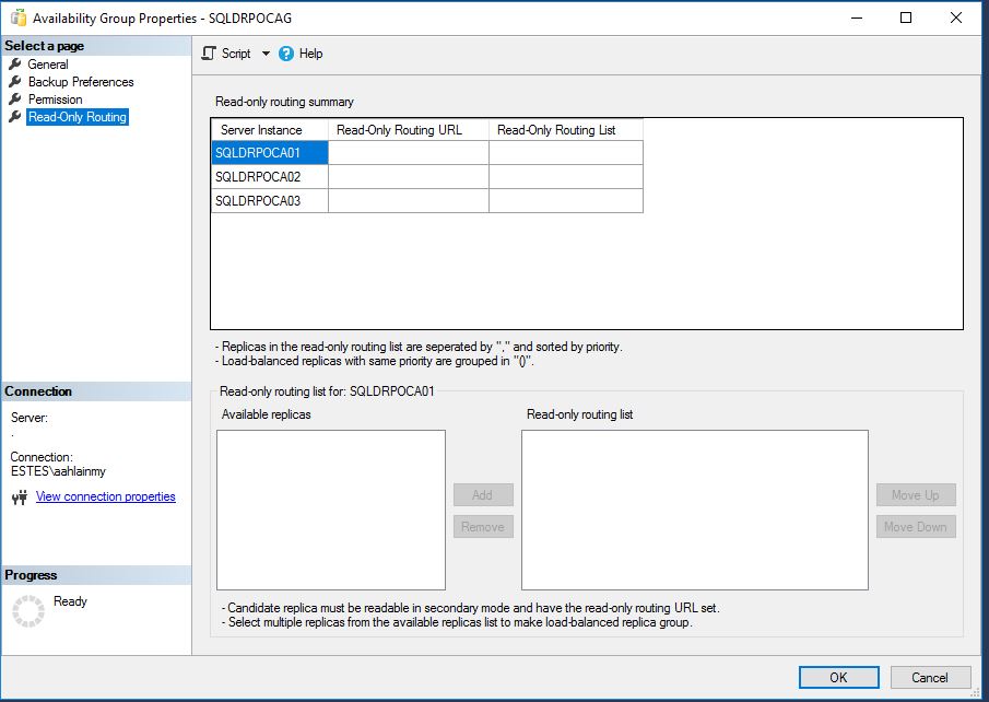 Keep Calm Learn SQL: AlwaysOn availability group - Setting Up Read ...