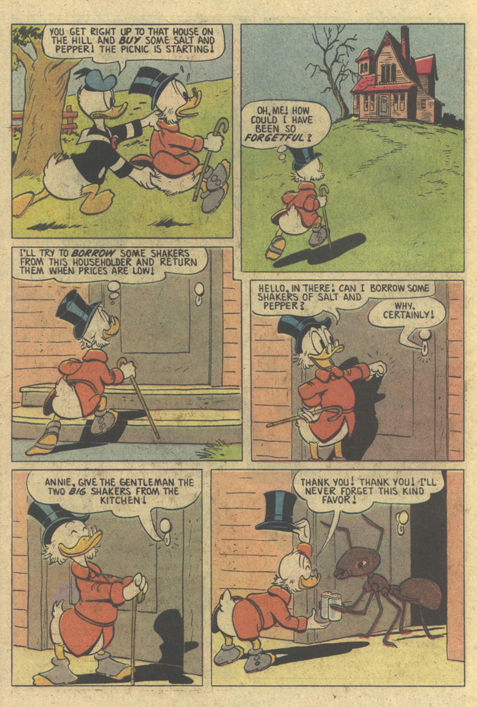 Titanic Ants! (DONALD DUCK #192) Carl Barks (FROM DONALD DUCK #60 ...