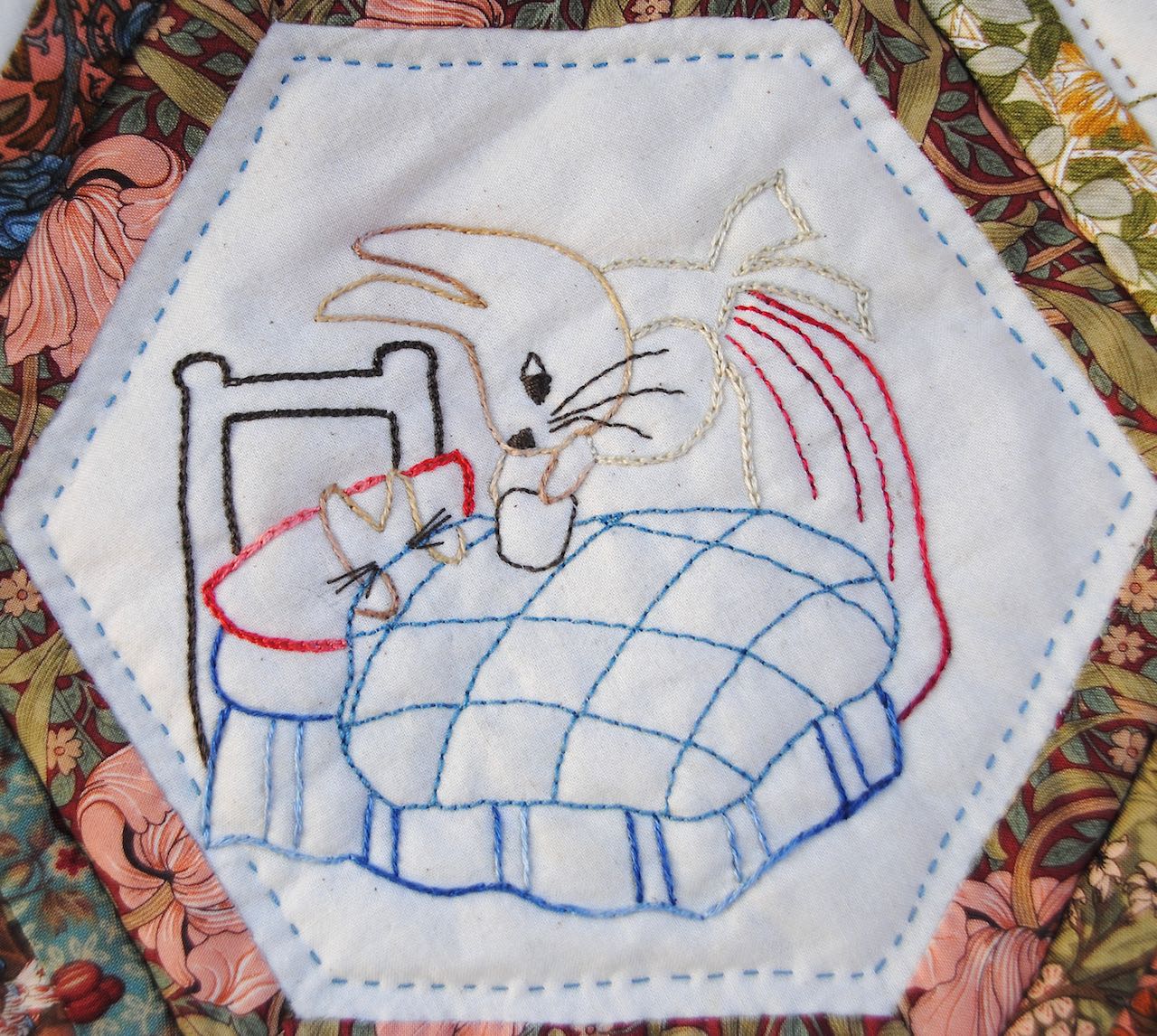 William Morris in Quilting: Stitching with Beatrix Potter Projects
