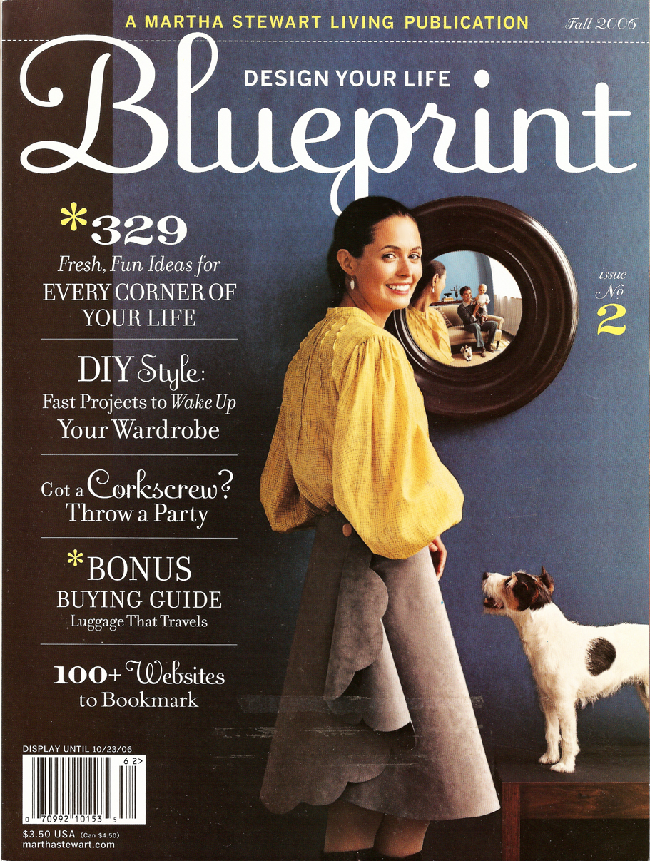 MARTHA MOMENTS: Remembering: Blueprint