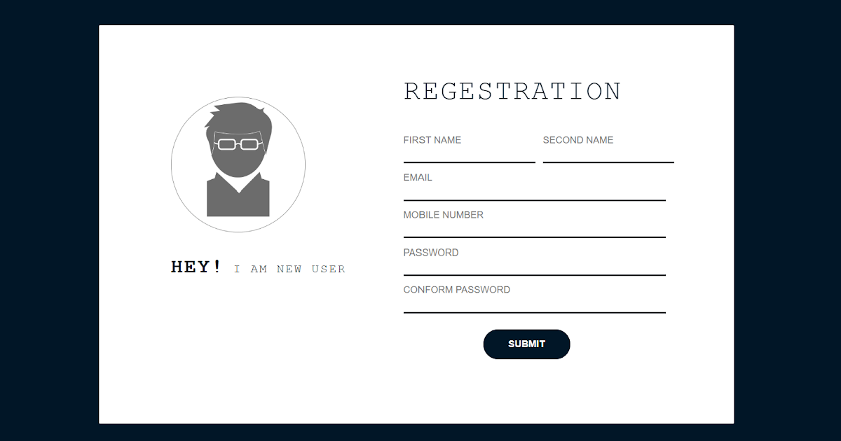 Modern Registration Form Design By Using HTML And CSS modern-registration-form-design-by-using-html-and-css