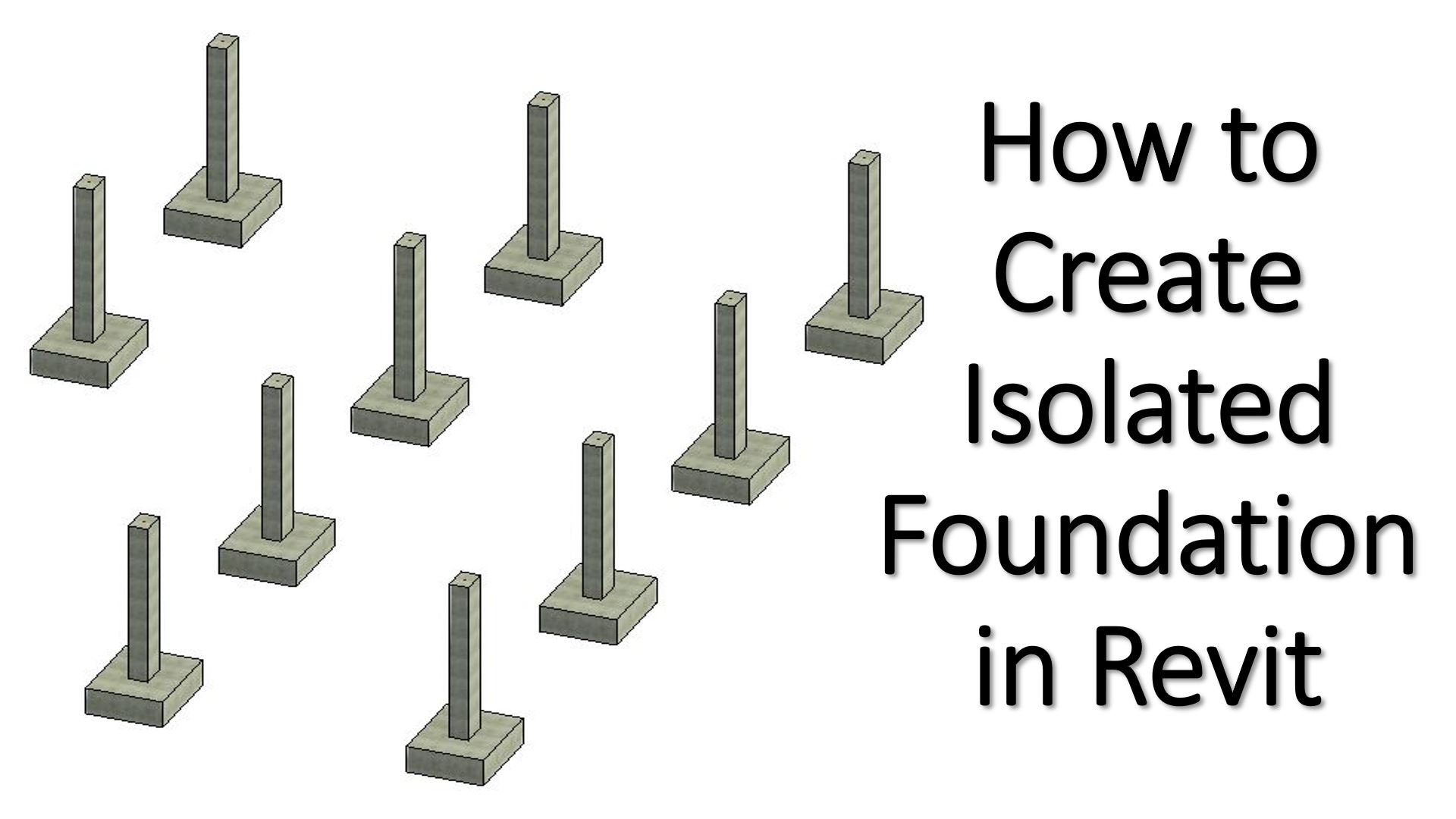 How to Create Isolated Foundation in Revit