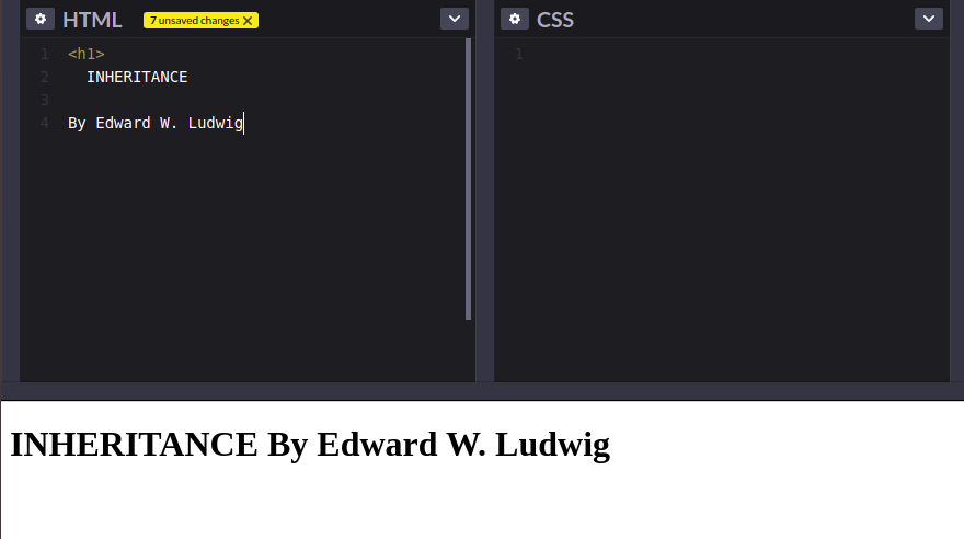 Introduction to HTML