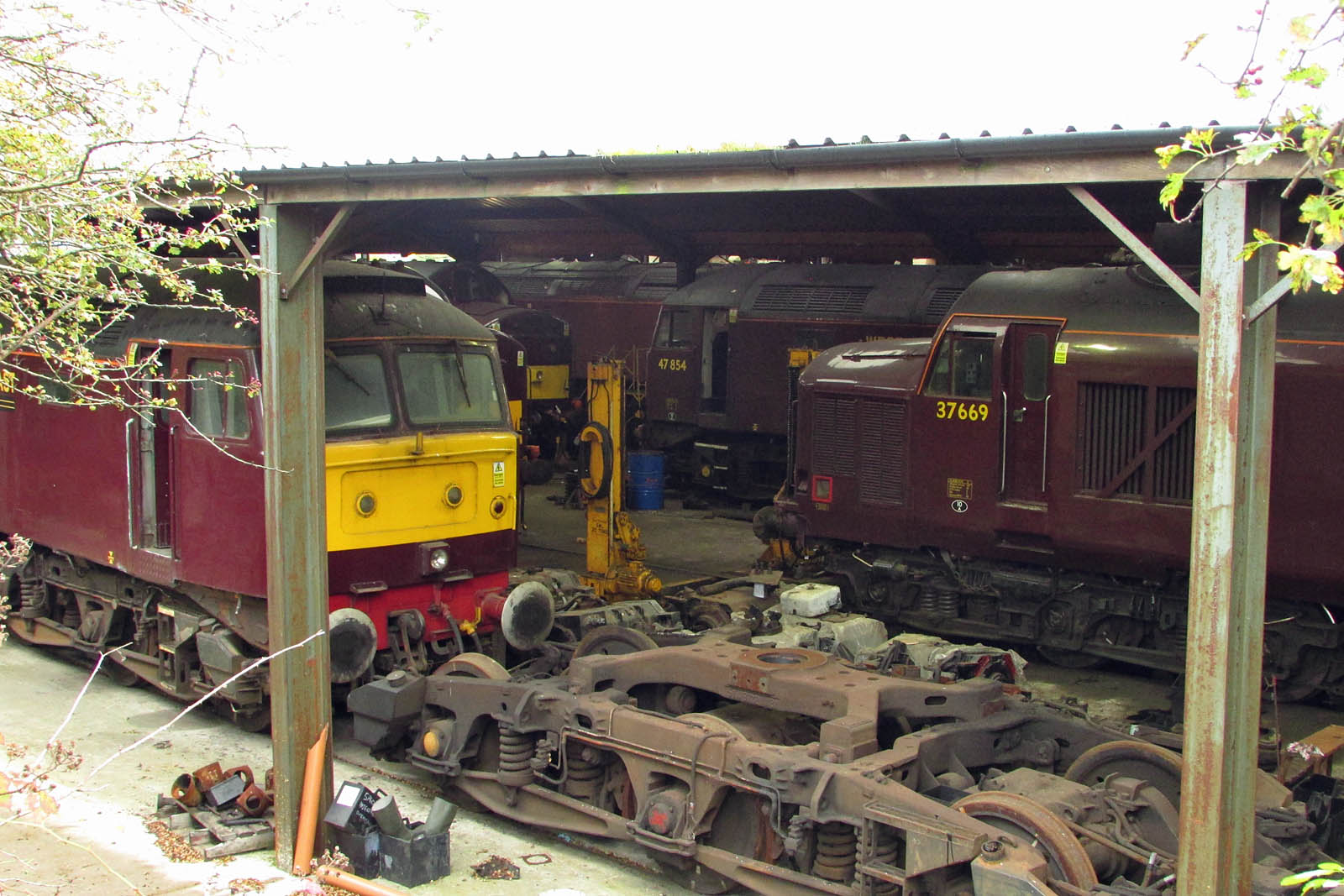 47s and other Classic Power at Southampton: West Coast Railway Company ...
