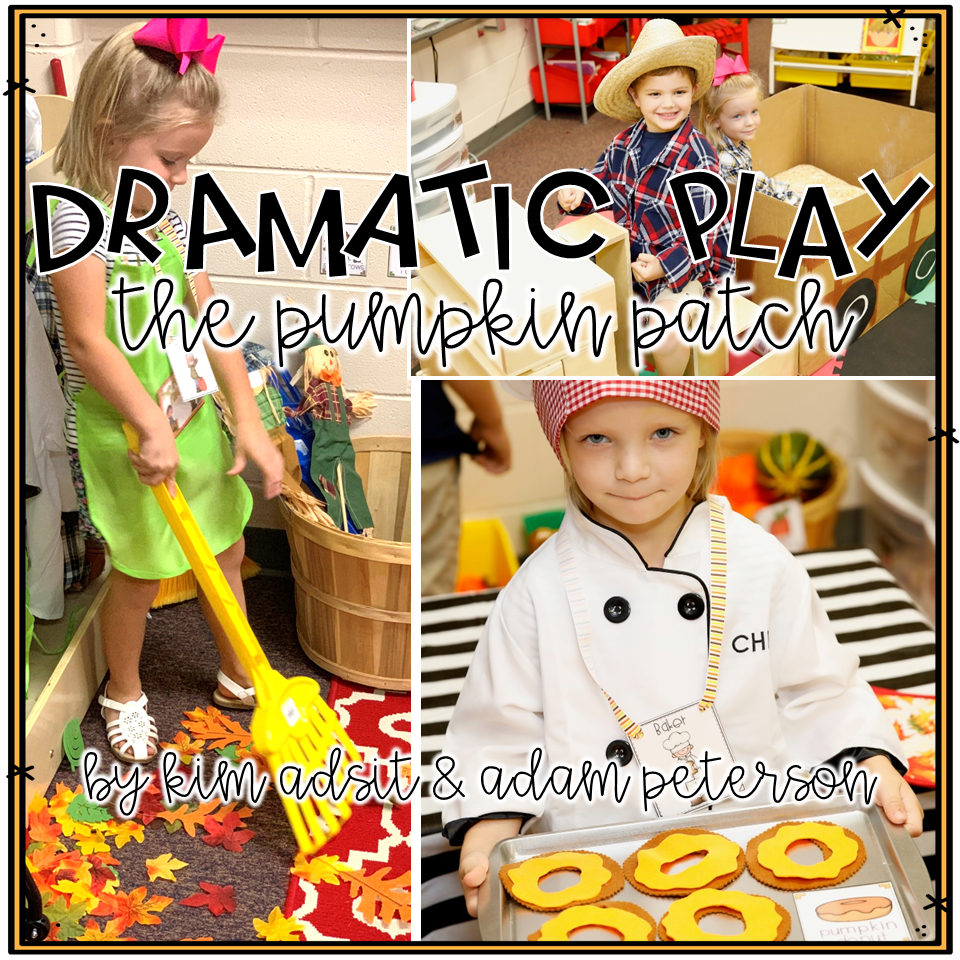 KinderGals: Easy Steps to Set Up a Pumpkin Patch Dramatic Play Center