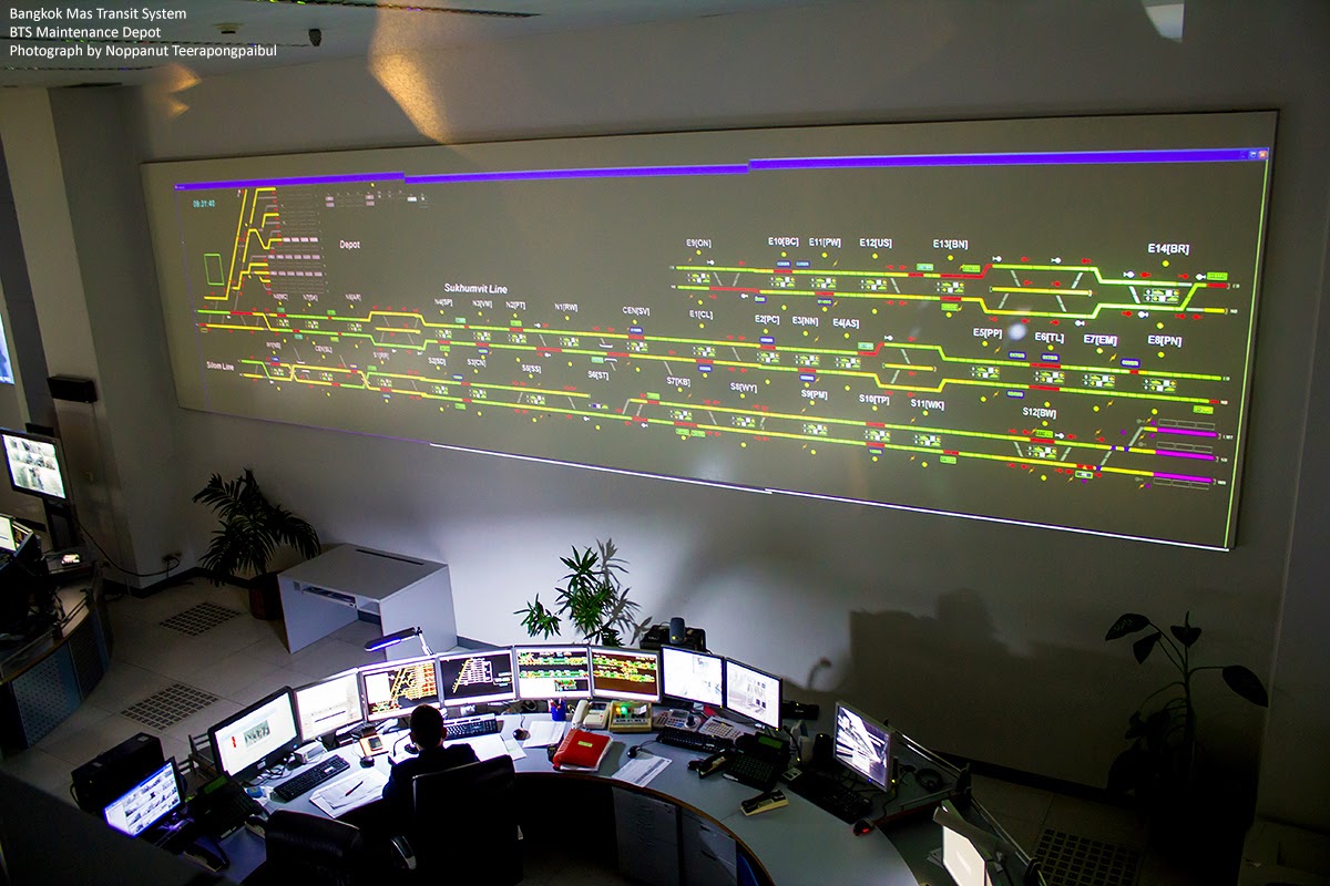 ThaiLandEngineerElectricalRoom: พาไปดูงานซ่อมและจัดการขบวนรถ BTS