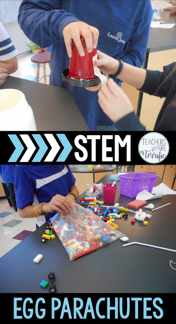 Can You Save the Egg? A Parachute Project - Teachers Are Terrific! A ...