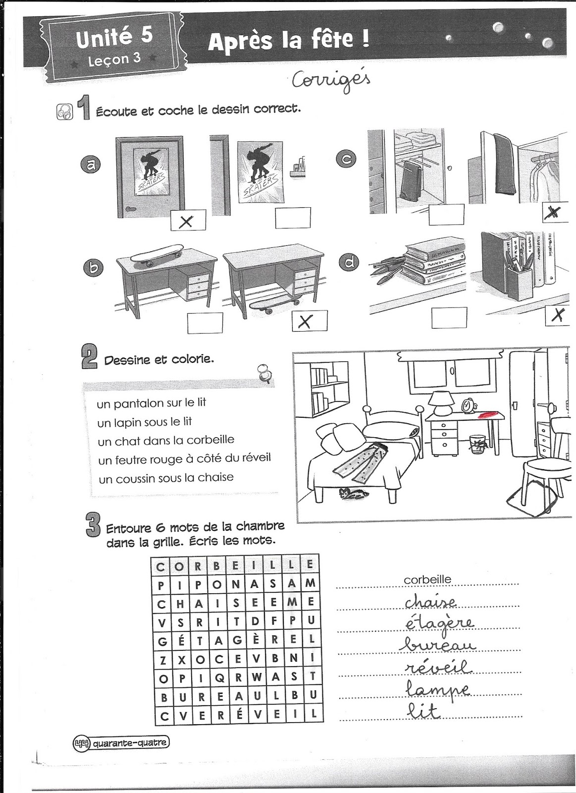4º DE PRIMARIA: FRANCÉS