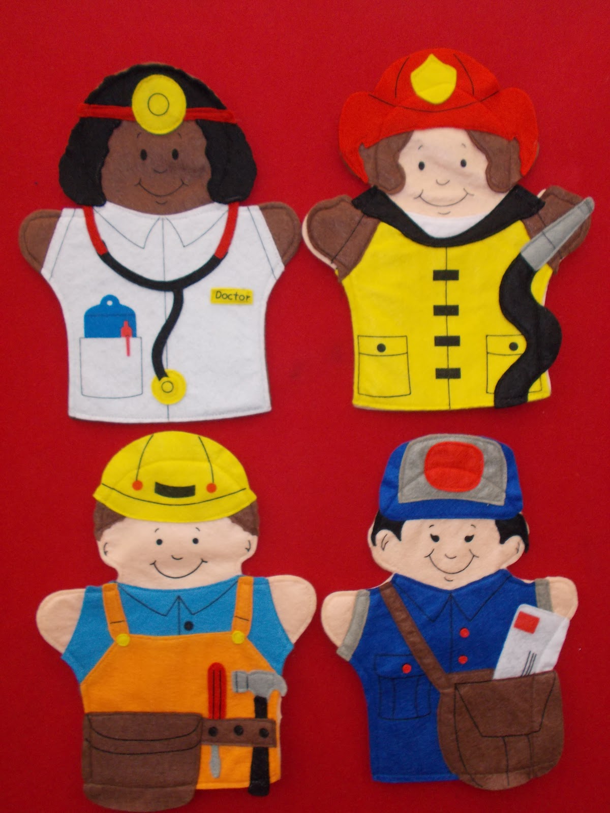 Neverlandarling: Flannel Friday: Community Helpers