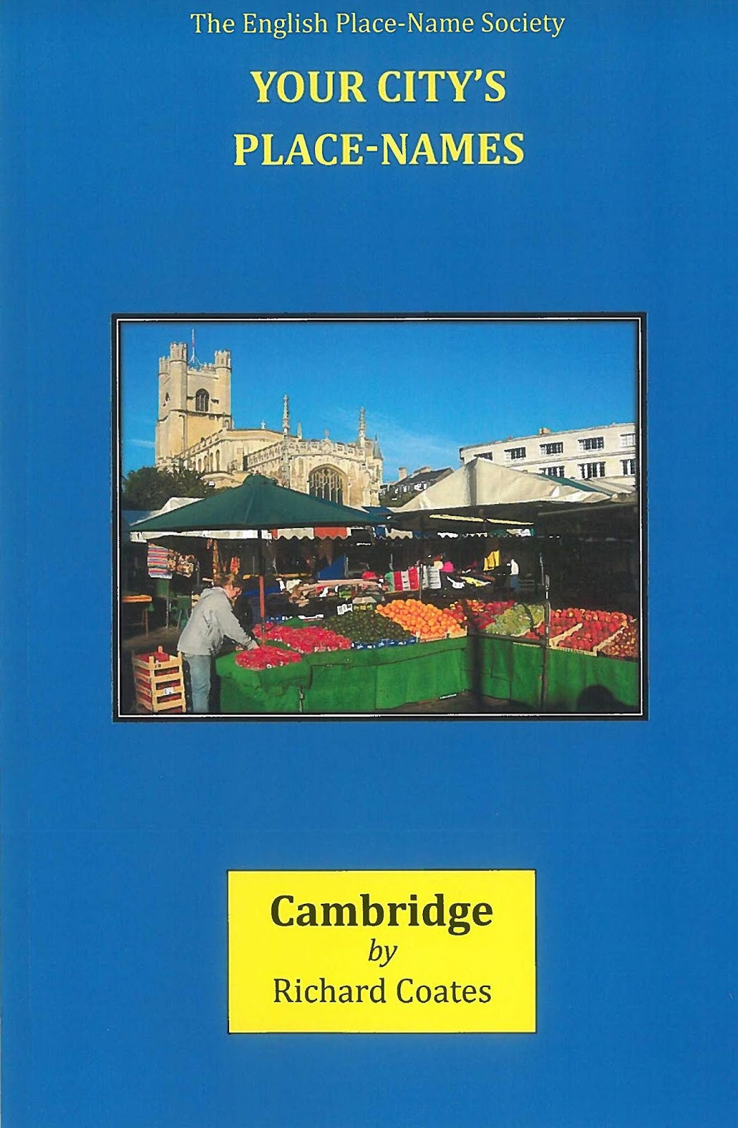 e-Onomastics: Your City's Place-Names: Cambridge