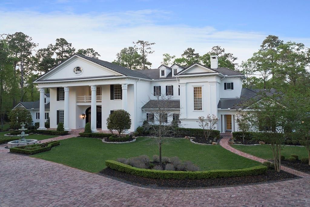 9,000 Square Foot Colonial-Style Mansion In Spring, TX | THE AMERICAN ...