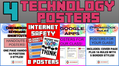 RoomBop Blog: 4 Classroom Technology Poster Resources