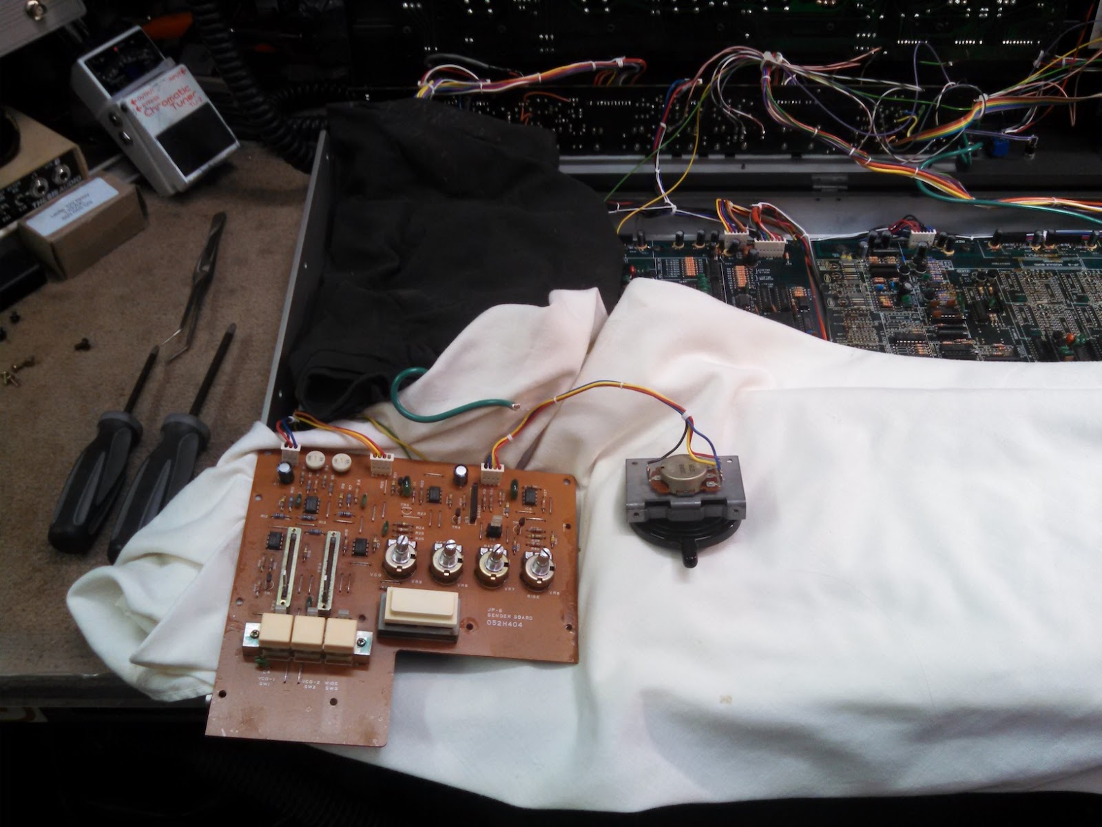 MATRIXSYNTH: Praise for Synth Tech Mike Metz of Thesis Audio