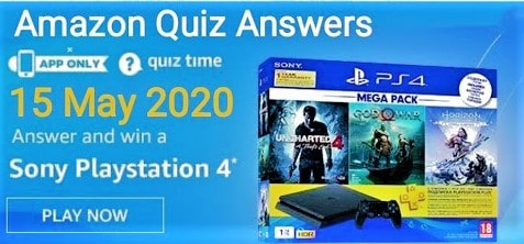 THE QUIZ SOLUTIONS: Amazon Daily Quiz Answers [15 May 2020] - Win Sony ...