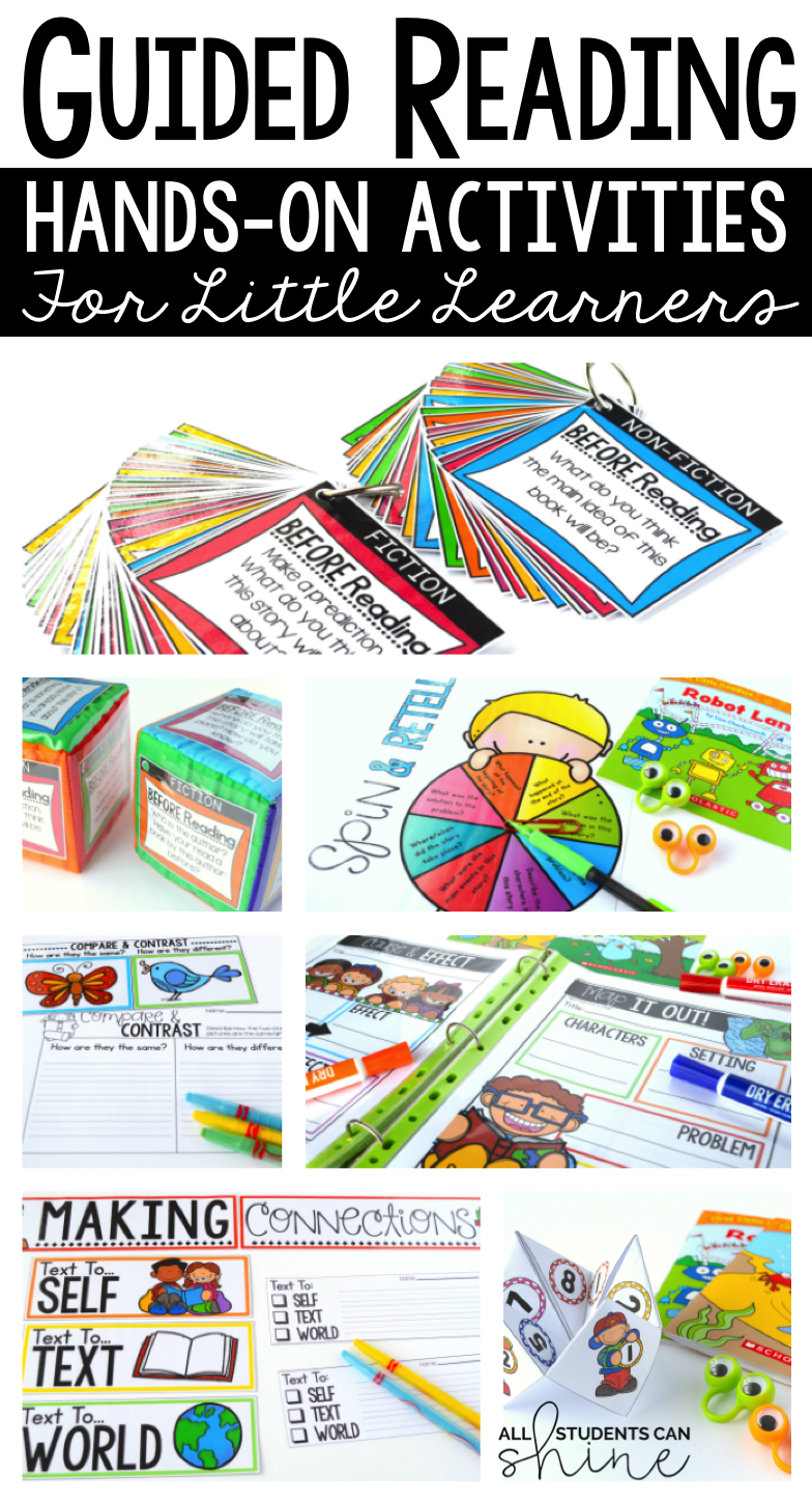 Guided Reading - Comprehension Skills - All Students Can Shine