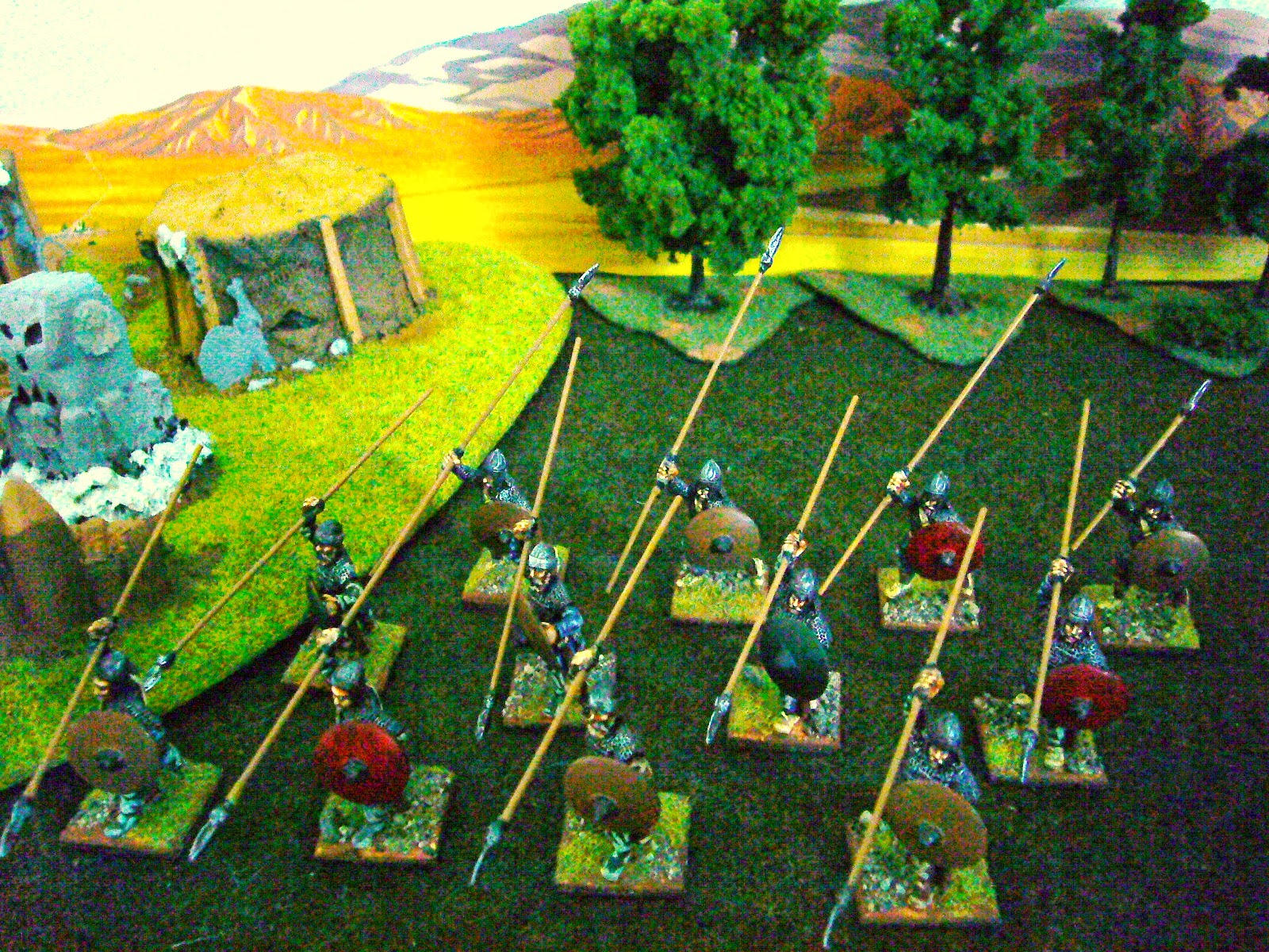 Stern Rake Studio: Welsh Warband for SAGA
