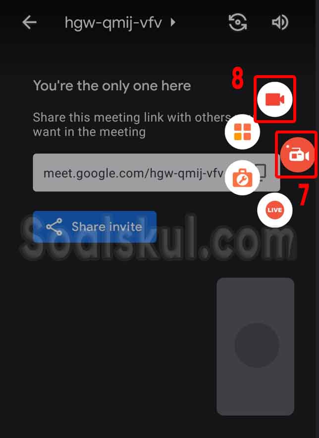 GRATIS! Cara Merekam / Record Layar Google Meet di HP - Soalskul
